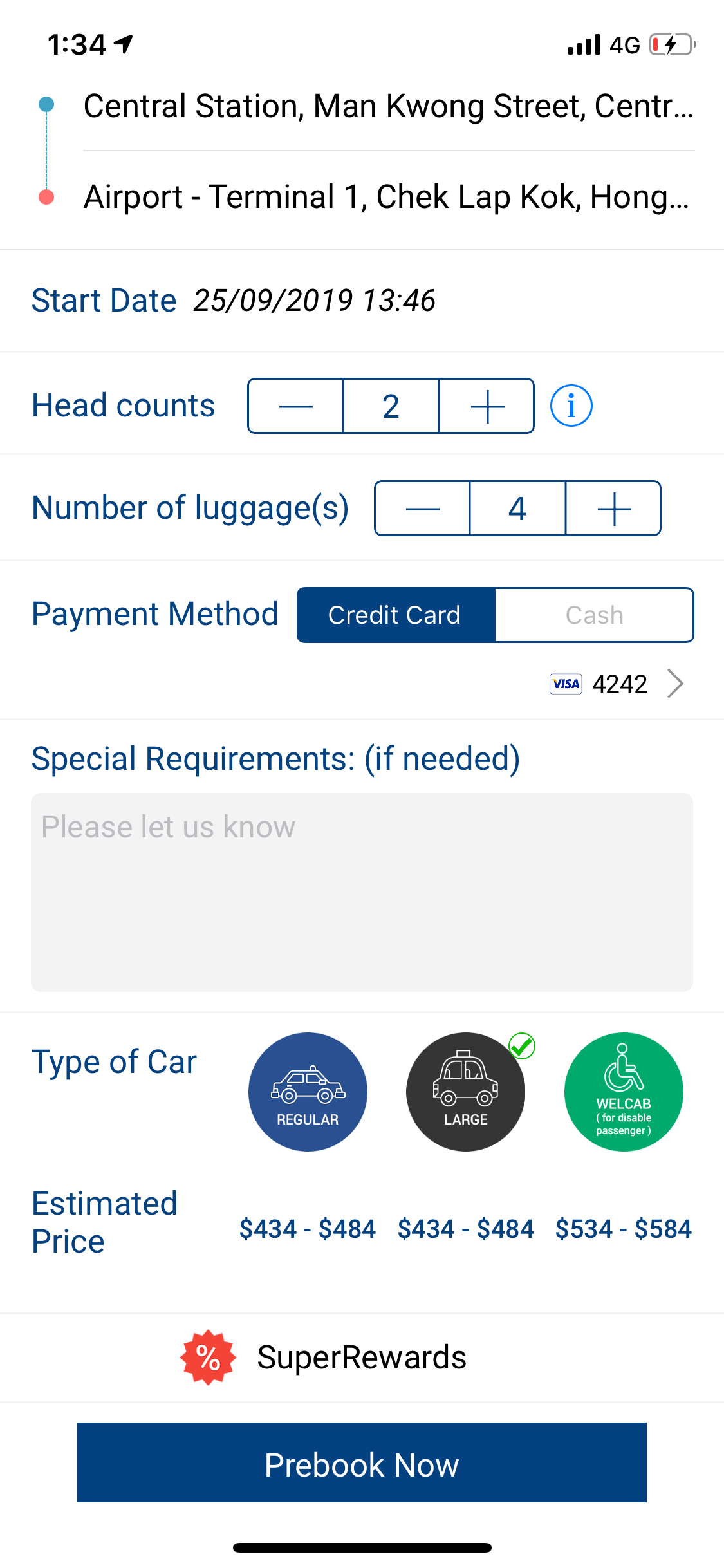 SuperCab | 體驗優質的士及豪華7人車服務